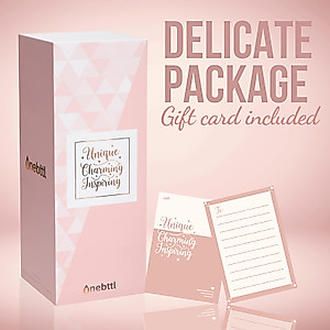 Onebttl Golden Retriever Mom Gifts, Skinny Tumbler for Golden Retriever Lovers, Women, Girl, Dog Lover and Dog Mom, 20oz, Rose Gold