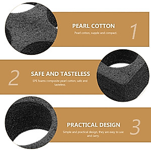 Foam Cup Holder Multi 8-Holes Take Out Cup Holder Tray Coffee Beverage Packing Delivery Tool for Camping Restaurant Refrigerator Home Decor Cup Fixing Holder