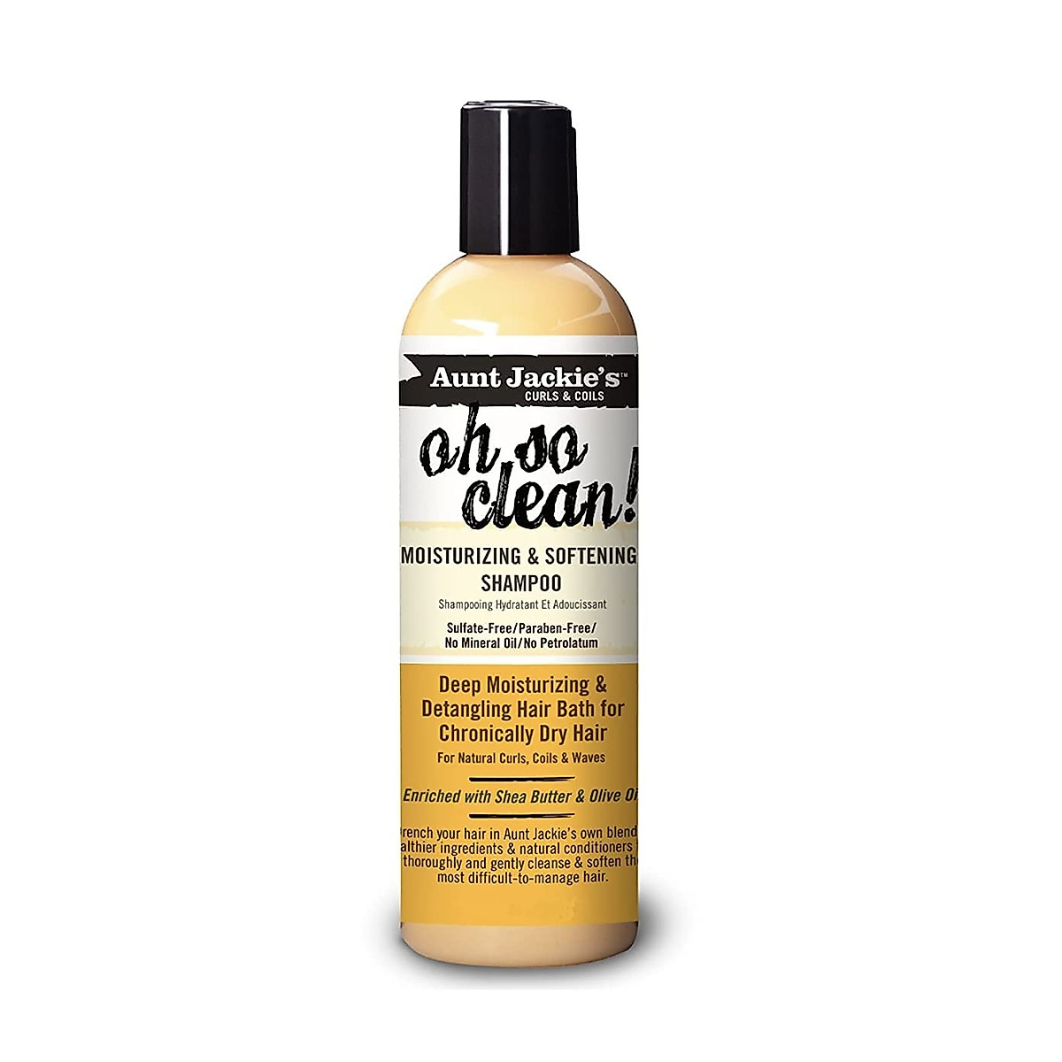 Aunt Jackie's oh so clean! 6oz - Moisturizing & Softening Shampoo