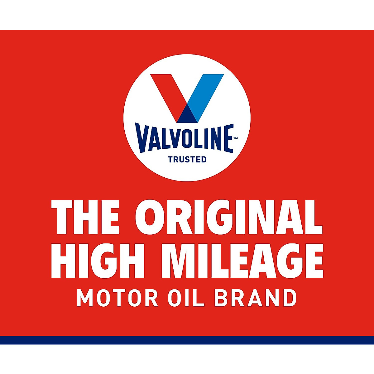 Valvoline High Mileage with MaxLife Technology SAE 5W-30 Synthetic Blend Motor Oil 5 QT