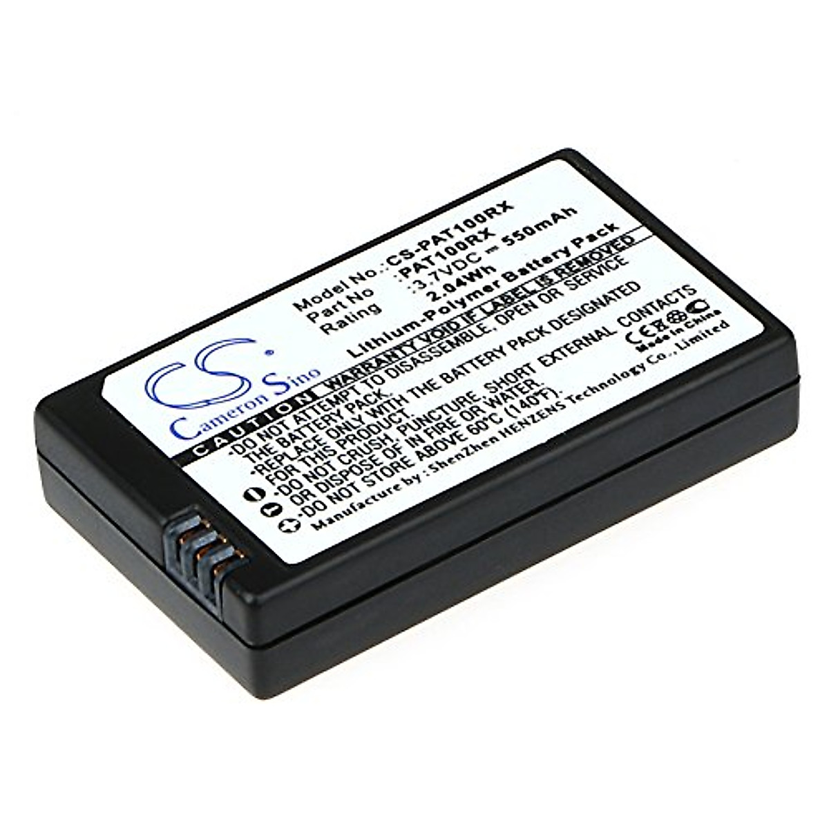 CS Cameron Sino 550mAh / 2.04Wh Battery for Parrot Airborne Cargo, Hydrofoil, Jumping Sumo, Mini Drone, MiniDrone Jumping Sumo, MiniDrone Rolling Spider, Minidrones 3, Night, Race, Rolling Spider