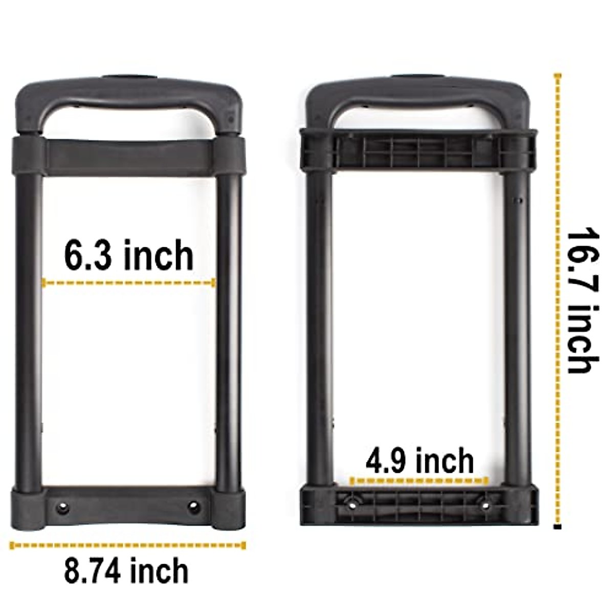 Cooler Replacement Handle for Igloo 50 and 60 Qt Coolers, Igloo Ice Cube Cooler Replacement Handle, Telescoping Handle for Island Breeze 50 and 60 Qt Roller Coolers