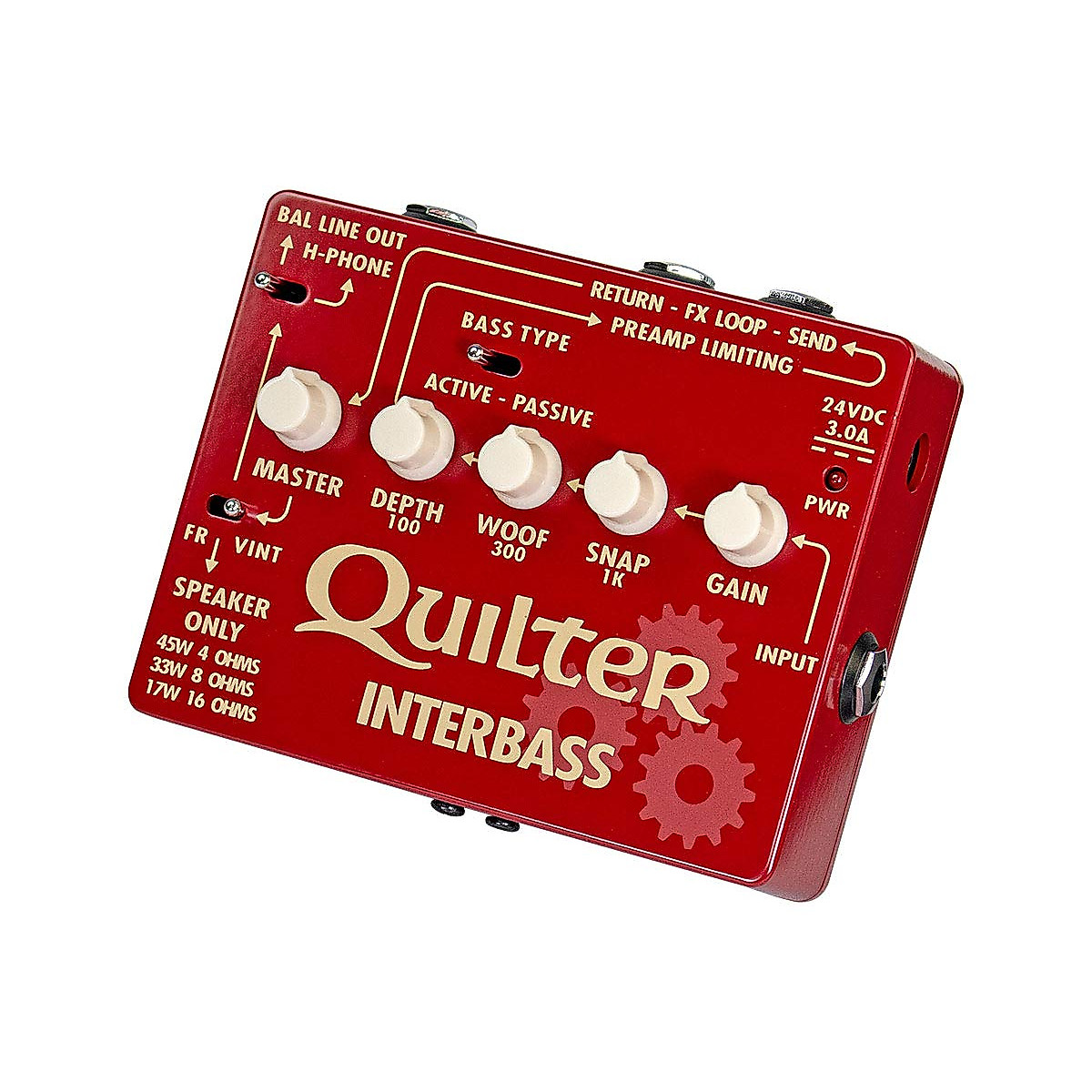 Quilter Labs Interbass 45-watt Bass Head