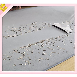 Chair Mat Office Protector for Hardwood Floors, Low Pile Non Slip Multi-Purpose Plush Desk Chair Mat Rug,Soft Durable Carpet Mat,Round Home Office Computer Floor Protector Mat