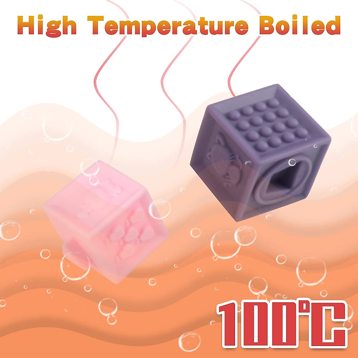 OWNONE 1 Baby Soft Blocks, 16PCS Stacking Building Blocks for Toddlers 1-3, Teething & Sensory Toys for Babies Infant 6 9 10 12 18 Months, Learning Developmental Toys for Boys & Girls 1 2 3 Years Old