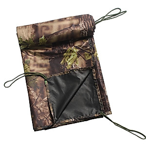 AUSCAMOTEK One Way See Through Camouflage Mesh Camo Netting Material for Hunting Ground Blind 5X6.5FT