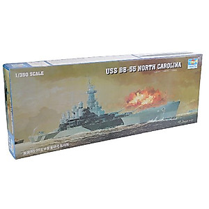 Trumpeter 1/350 Scale USS North Carolina BB55 Battleship