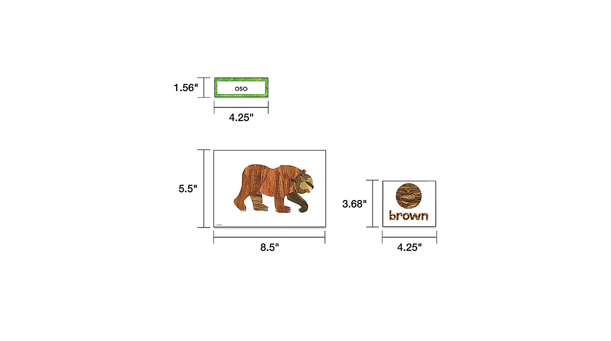 Eric Carle Bilingual Flash Cards for Kids | Learn Colors & Stories