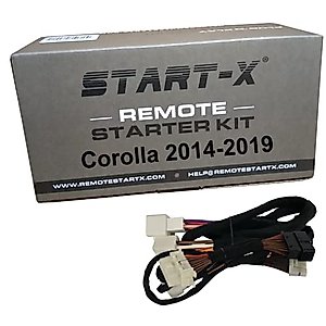 Start-X Remote Starter for Toyota Corolla 2014-2019 Key Start || Plug N Play || Compatible with 2014 2015 2016 2017 2018 2019