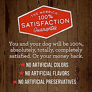 Merrick Power Bites Natural Grain Free Gluten Free Soft & Chewy Chews Dog Treats