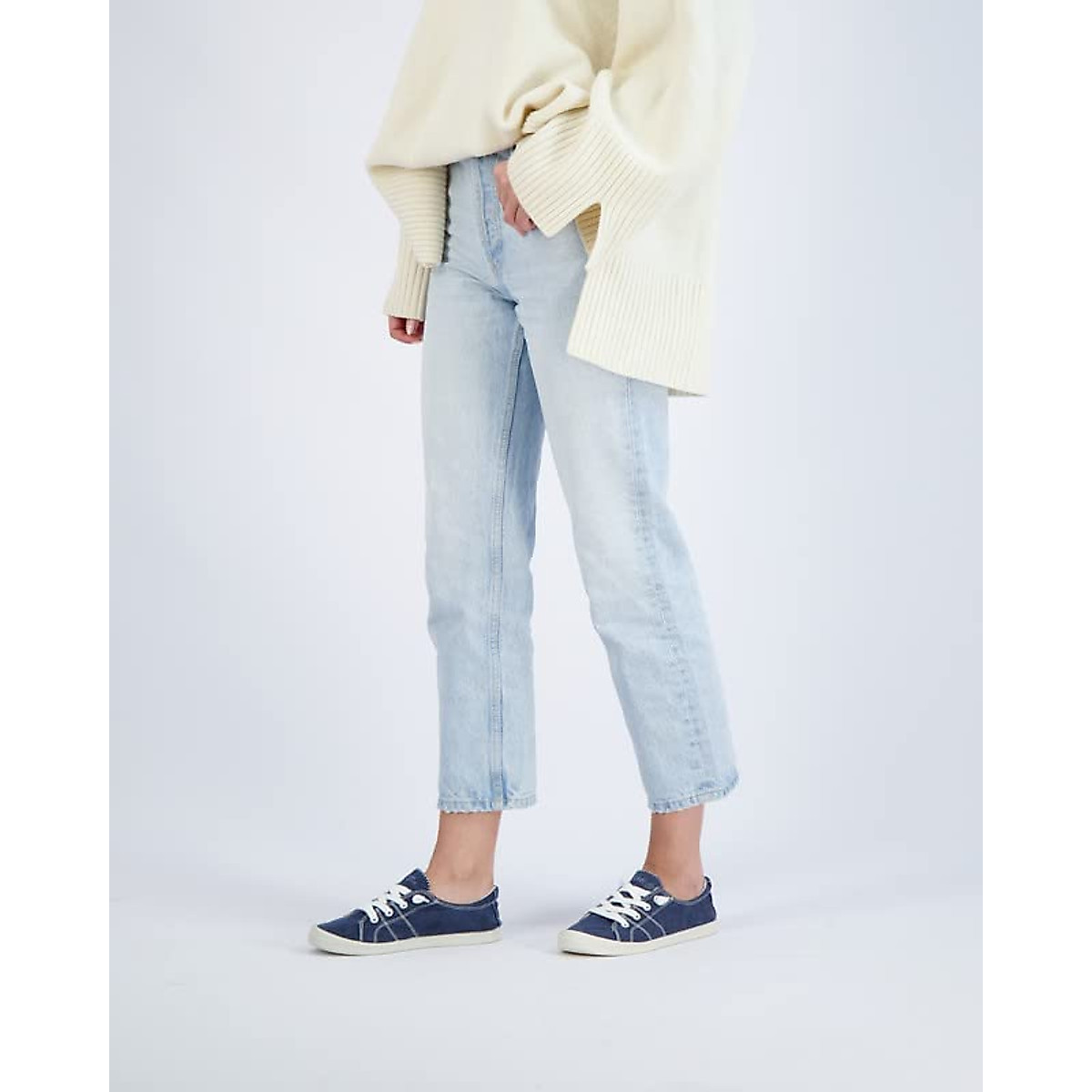 Dunes Sport Women's Reesa Canvas Sneaker, Red, 7