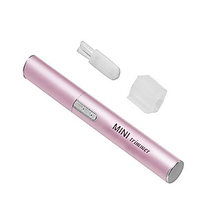 KIKAR Portable Electric Eyebrow Shaper - Safety Beauty Knife For Underarm / Leg / Body / Face / Hair - Stylish Metal Case Trimmer Shaver (Battery Operated)