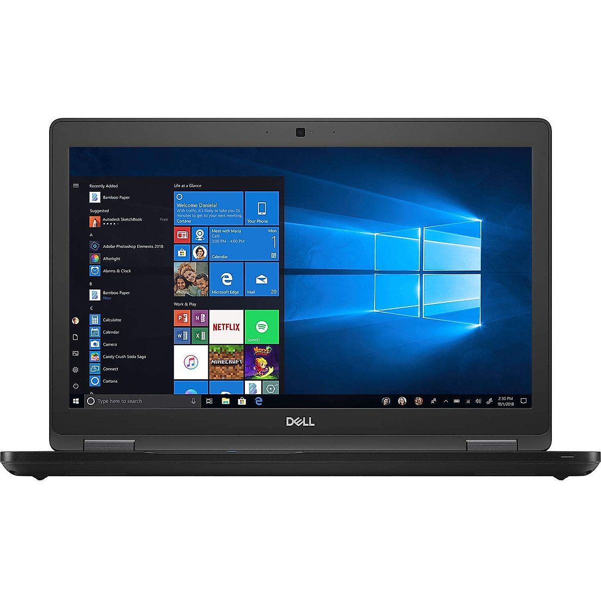 Dell Precision 3530 - i5-8300H - 15.6 FHD - 8GB - 256GB SSD - NV-4GB (P600) - Windows 10 (Renewed)