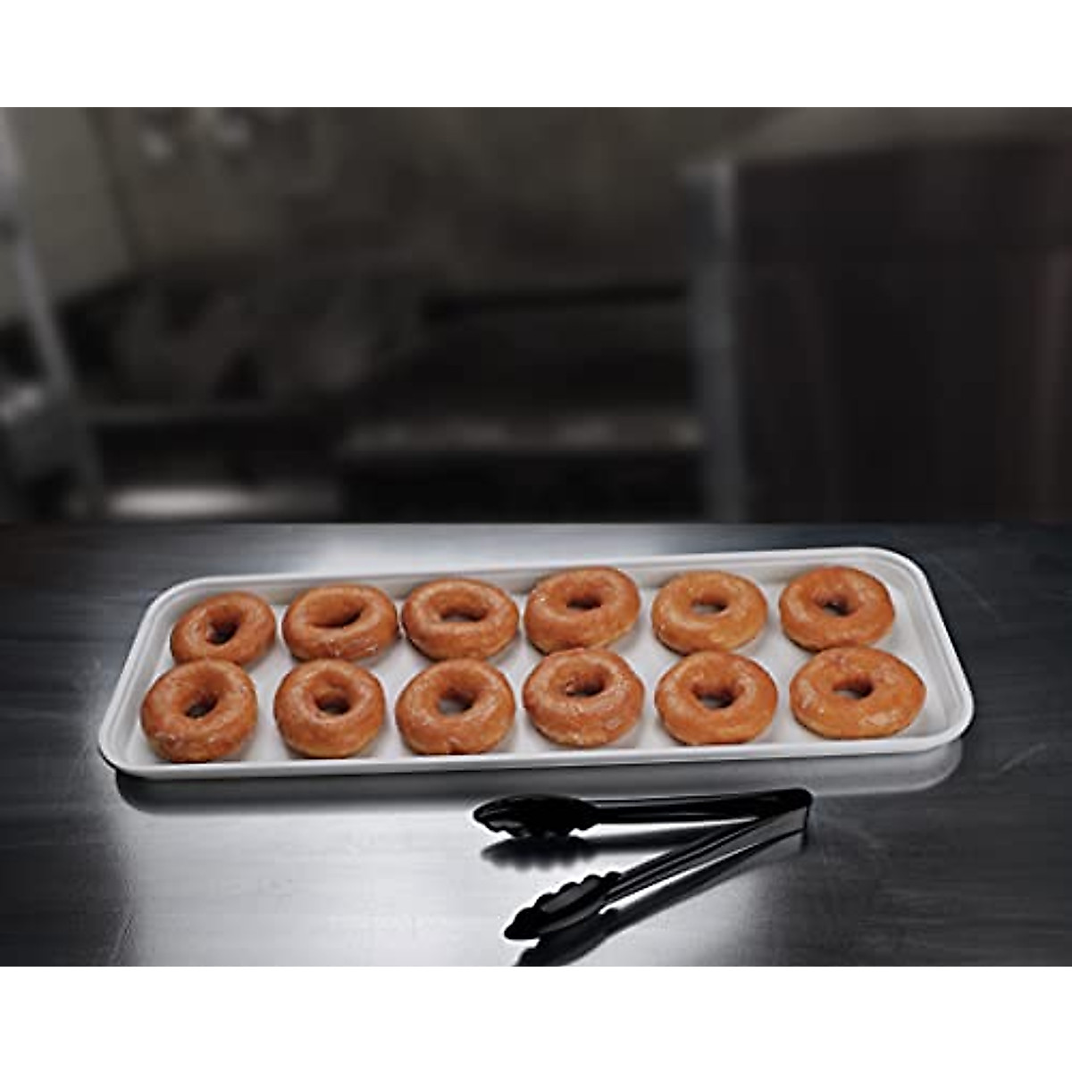 Carlisle FoodService Products 269FMT301 Food Service Display Tray, 9" x 26", White (Pack of 12)