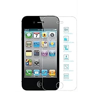 Box Packaging +Screen Protector with Original Music Player Apple iPod 4th Generation Touch (32GB-Black)