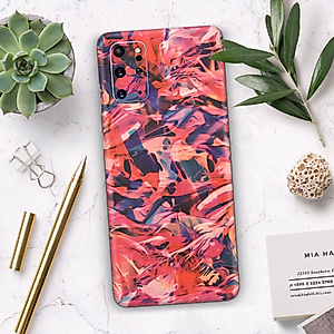 DesignSkinz Liquid Abstract Paint Remix V35 Protective Vinyl Decal Wrap Skin Cover Compatible with The Samsung Galaxy S20 (Screen Trim & Back Glass Skin)