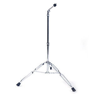 Boom Cymbal Stand Double Braced Adjustable Height 27.5"-52.7", Heavy Duty Double Braced Legs, Medium Weight Boom Stand with Gearless Cymbal Tilter (US Spot)