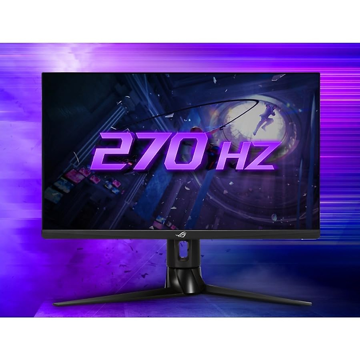 ASUS ROG Strix 27” 2K HDR Gaming Monitor (XG27AQM) - WQHD (2560 x 1440), Fast IPS, 270Hz, 0.5ms, Extreme Low Motion Blur Sync, G-SYNC, HDR 400, Eye Care, DisplayPort, HDMI, USB 3.0,BLACK