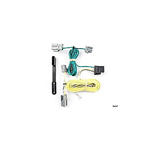 CURT 56047 Vehicle-Side Custom 4-Pin Trailer Wiring Harness, Fits Select Buick Lucerne, Ford Fiesta Sedan