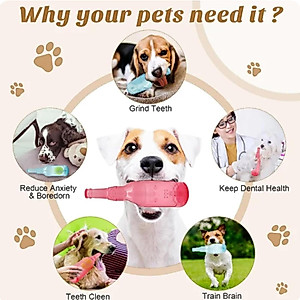 Generic Zentric Crunchnplay Bottle Toy,Crunchnplay Bottle Toy,Squeeze Buddy Play Bottle Toy,Zentric shop Bottle Toys for Dogs, Plastic Bottle with Ball Toys for Dogs (Blue)