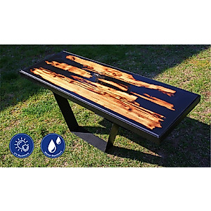 Deep Pour Epoxy Resin for River Table | 3 Gallon (11.4 L) | 4'' Deep Pour & Casting Epoxy Resin Kit | Low Odor | Crystal Clear and High Gloss | for River Tables, Deep Pour, Casting