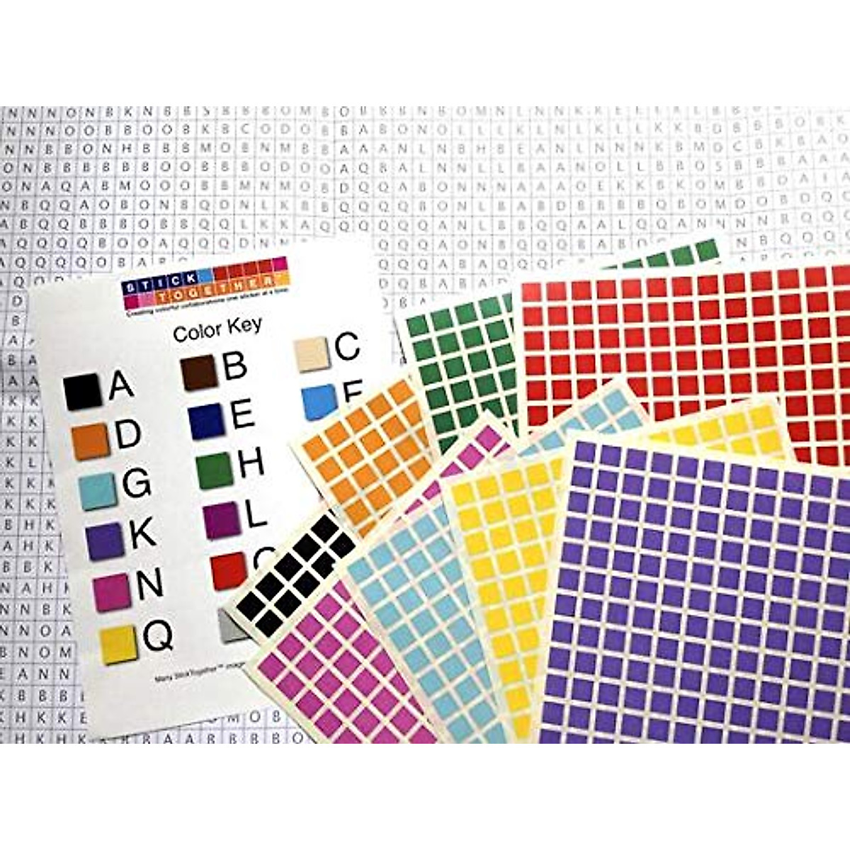 Huge Mosaic Puzzle Poster Kits | Group Project | No Mess Paint by Sticker | Stay at Home Activity | Classroom | One Sticker at a Time! | Large Hot Air Balloon | Learning Fun | 40” X 36” Giant Poster