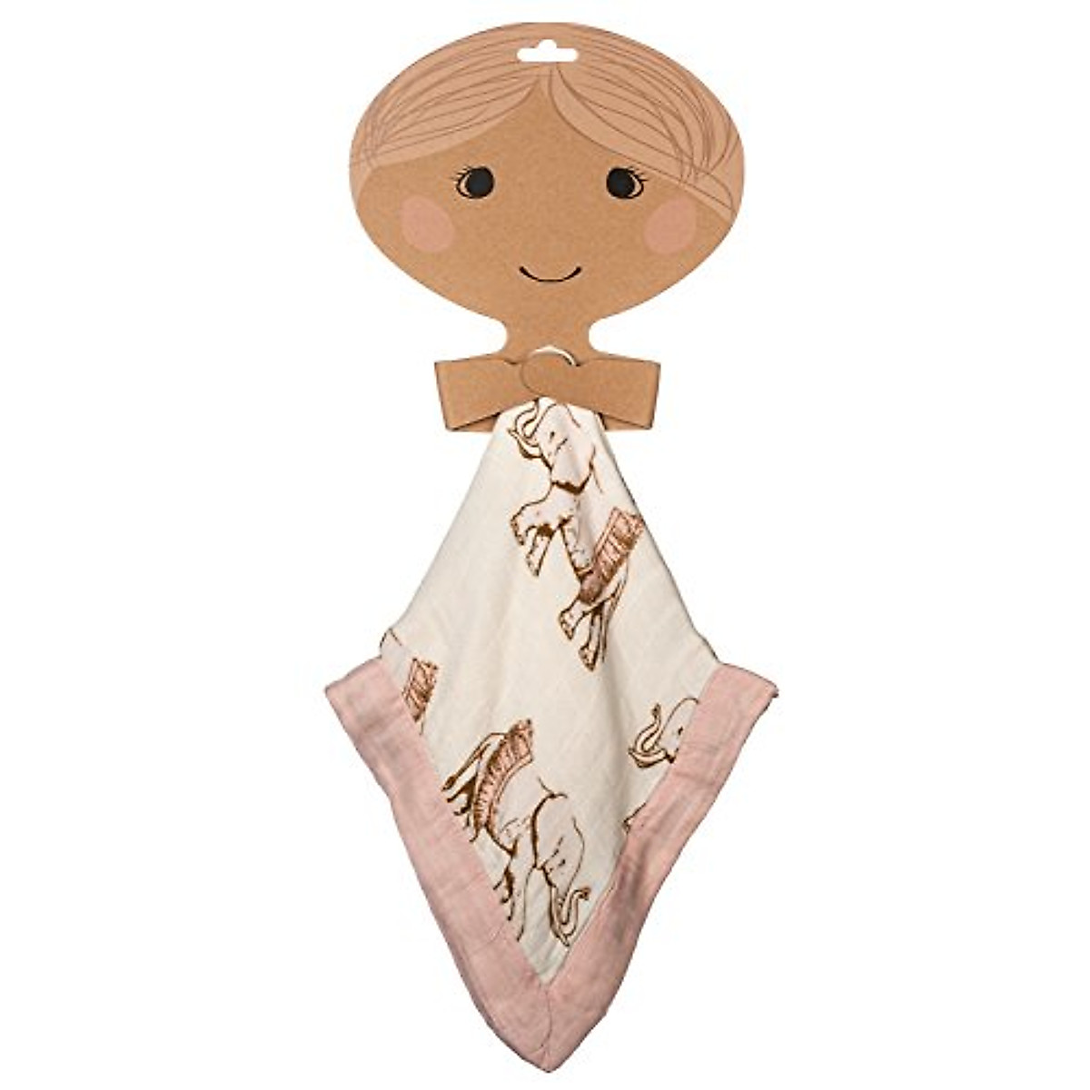 Milkbarn Mini Lovey Baby Blanket (Tutu Elephant)