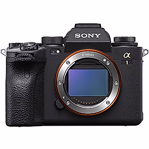 Sony Alpha 1 Full Frame Mirrorless Camera Body + 50mm F1.8 FE Fast E-Mount Lens SEL50F18F ILCE-1/B Bundle with Meike MK320 TTL Flash Speedlite + Deco Gear Backpack + Microphone and Accessories Kit