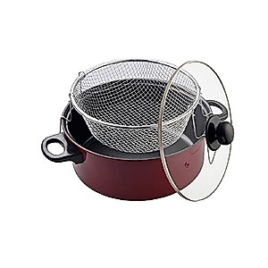 J&V TEXTILES 3-Piece Deep Fryer Set