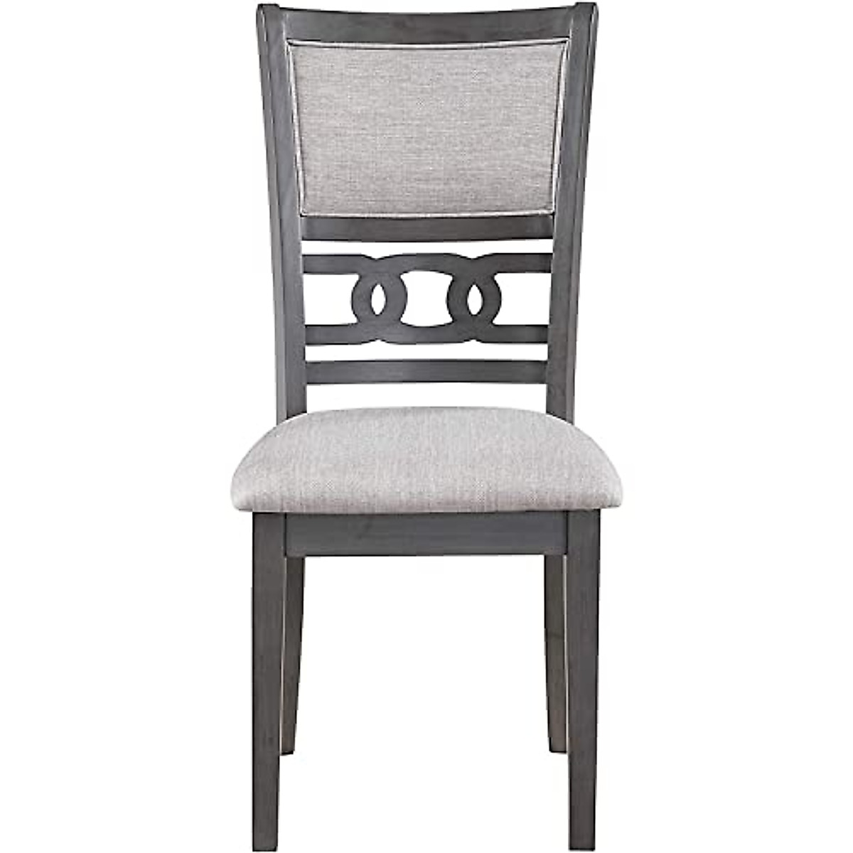 New Classic Furniture Gia Dining Chairs, Set of 2, Gray