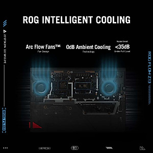 ASUS ROG Flow Z13 (2022) Gaming Laptop Tablet, 13.4” 120Hz FHD+ Display, NVIDIA GeForce RTX 3050, Intel Core i7-12700H, 16GB LPDDR5, 512GB PCIe SSD, Free Bundle Detachable RGB Keyboard, GZ301ZC-PS73