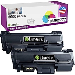 Limeink 2 Black Compatible High Yield Laser Toner Cartridge Replacement for Xerox Phaser 3052 3260 Phaser 3260DI 3260DNI WorkCentre 3215 WorkCenter 3215NI 3225 3225DNI Work Centre Center Printer Ink