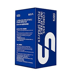 SGCB 2.0L Foaming Pump Sprayer Hand Pressure Car Wash Foam Sprayer Portable Water Sprayer for Car Washing Auto Detailing House Cleaning Lawn Garden Watering 0.5 Gallon Large Capacity