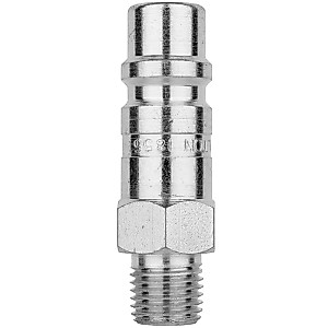 Milton 1855 1/4" MNPT G Style Plug - Box of 5