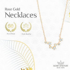 Morf Jewelry Zodiac Necklace - Handmade Star Sign Astrology Necklace with Adjustable Length - Constellation Zodiac Necklace for Women - Stylish Star Necklaces