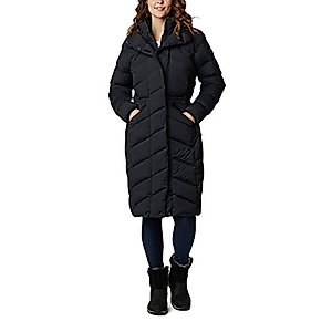 Columbia Women's Ember Springs Long Down Jacket, Black, Medium
