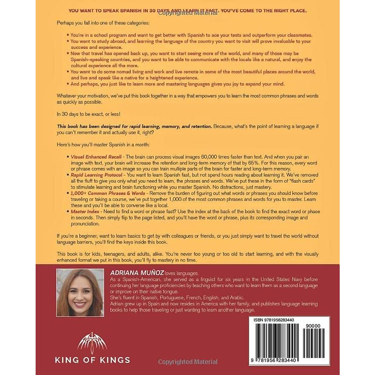 Speak Spanish In 30 Days: Master Basic Spanish With Visual Learning, Memory, & Retention In Just 30 Days For Beginners (Learning Spanish For Beginners)