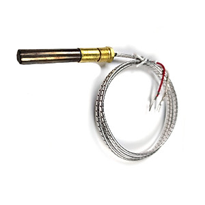 36" 750mv Thermopile Replacement Part Number 60125501，h5882，60J79,60J7901，R942，2103-512 for Heat Glo Heatilator,Fireplace Thermopile Replacement Fireplace,Stove Accessories