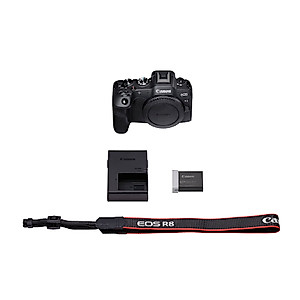 Canon EOS R8 Full-Frame Mirrorless Camera (Body Only), RF Mount, 24.2 MP, 4K Video, DIGIC X Image Processor, Subject Detection & Tracking, Compact, Lightweight (Renewed)