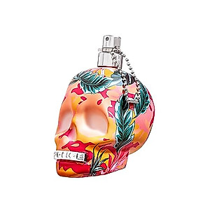 To Be Exotic Jungle For Woman By Police - Summery Floral Scent - Housed In A Botanical Decorated Bottle - Tart-Sweet Fruits And Floral Notes With Soft Vanilla-Suede Base - 2.5 Oz EDP Spray