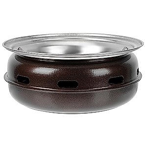 1pc Oven Mini Charcoal Grill Portable Burner Camping Burner Portable Backpacking Gas Stove Useful Barbecue Grill Camping Gas Stove Brazier Stove Outdoor Barbecue Tool Bbq Tool Wok