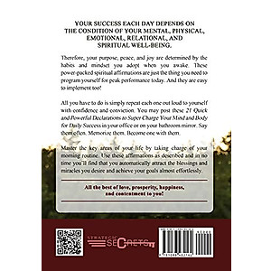 Power-Packed Spiritual Affirmations For Women: 21 Quick and Powerful Declarations to Super Charge Your Mind and Body for Daily Success