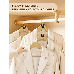 Smartor Clothes Hanger Connector Hooks 60 Pack, Closet Storage and Organization as Hangers Space Saving, Hanger Add on Hook as Closet Organizer, Stacking Hangers, Cascading Space Saver, Black