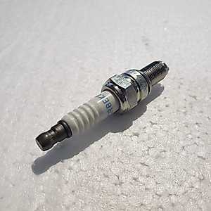 Vespa OEM Spark Plug CR8EKB With Dual Ground Electrodes For VESPA GTS 300 GTS 300 Super GTS 300 Super ABS GTV 300 GTV 300 ABS PIAGGIO BV 300 Part# 639687 ( sold as one each), One Size