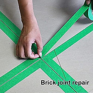 BOMEI PACK 3 Pack Green Painters Tape 0.94-Inches x 55 Yards, Green Painters Masking Tape Bulk for Painting, Labeling, DIY Crafting, Decoration and School Projects