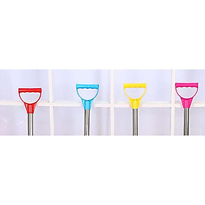 Kids Snow Shovel,Beach Shovels for Child,23.2 Inch Long Sand Shovels with Durable Stainless Steel Handle,Plastic Shovels for Children Digging Sand Shoveling Snow (Blue)