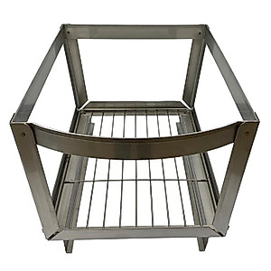 MirOil F919C Basin Oil Filter Frame for Oil Filtration, Compatible with Wide Range of Portable Filter Machines and Deep Fryers, Maintain Quality & Taste of Fried Foods, Extends Oil Life (FRAME ONLY)