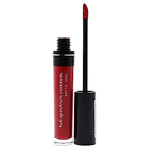 COVERGIRL Matte Idol Liquid Lipstick, Tyrant, 1 Ounce