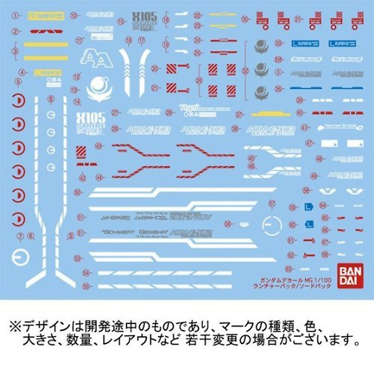 Gundam - Launcher Striker/Sword Striker Pack for Aile Strike Gundam Ver.RM (MG)