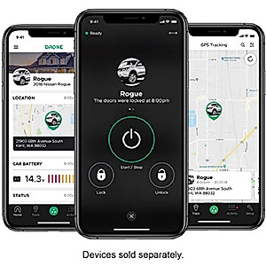 Compustar RFX2WR3FM 2-Way Rf Kit Bundle W/Drone LTE Module 3000 Ft